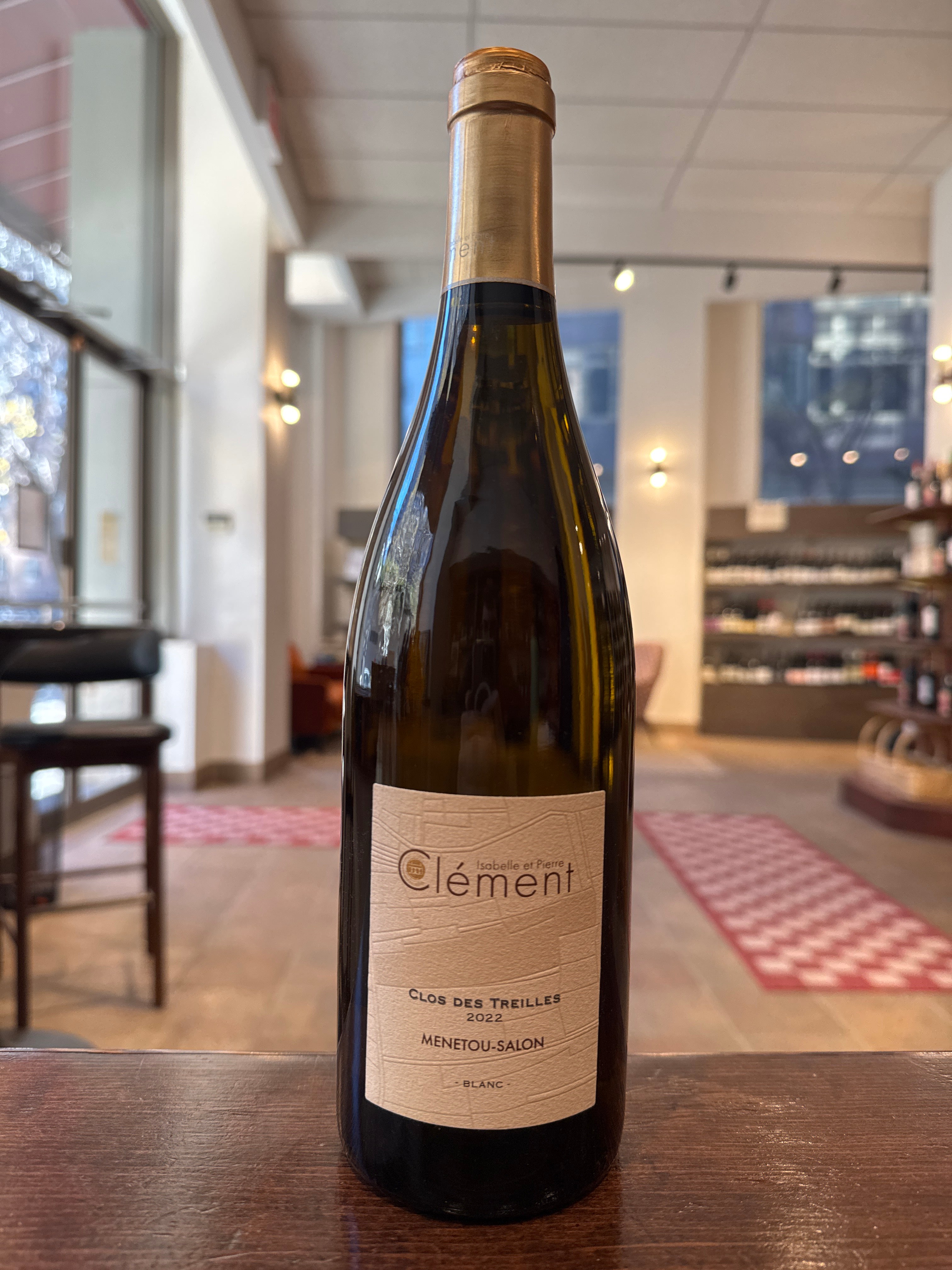 Isabelle Et Pierre Clement Menetou Salon Clos Des Treilles Blanc 2022 ...